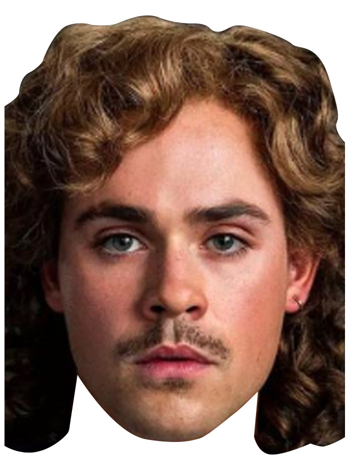 Billy Hargrove Stranger Things Celebrity Fancy Dress Cardboard face ...