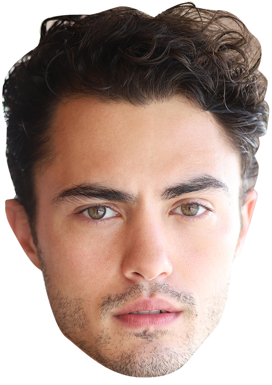 Darren Barnet Actor Celebrity Fancy Dress Face Mask Celebrity