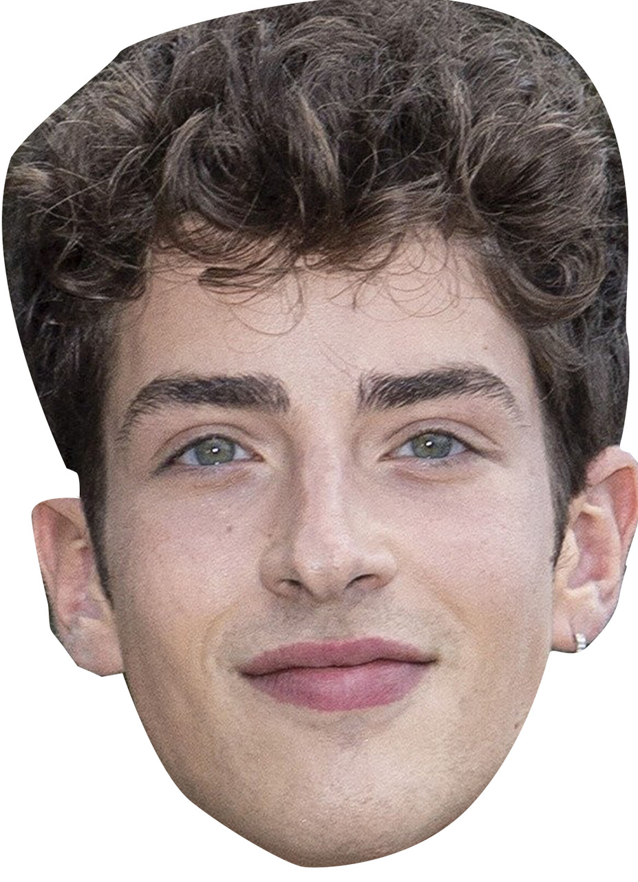 Manu Rios Celebrity party face fancy dress Cardboard mask - Celebrity ...