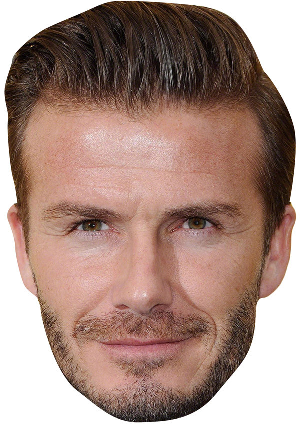 David Beckham 2018 celebrity Party Face Fancy Dress - Celebrity ...