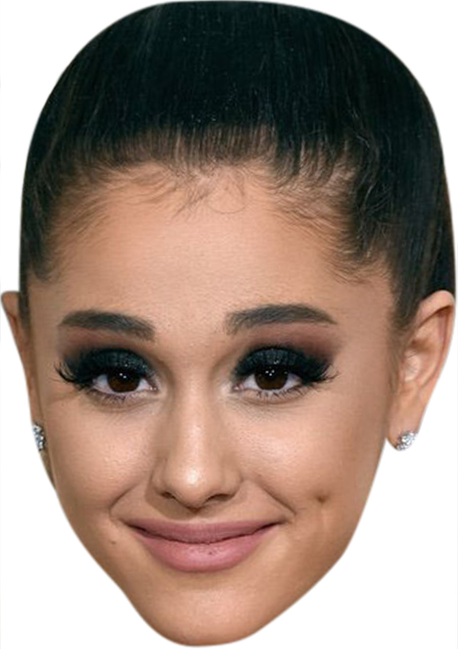 Ariana Grande Face Music Star Face Mask UK | Fancy Dress Party Mask ...