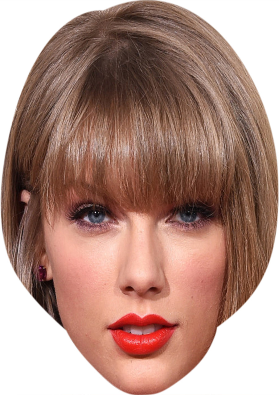 Taylor Swift Music Stars celebrity face mask Fancy Dress Face Mask 2021 ...