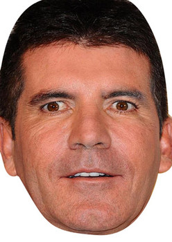 Simon cowell celebrity party face fancy dress mask - Celebrity ...