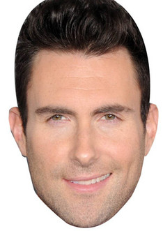 Adam Levine Face Mask UK | Fancy Dress Party Mask | Celebrity Party Mask