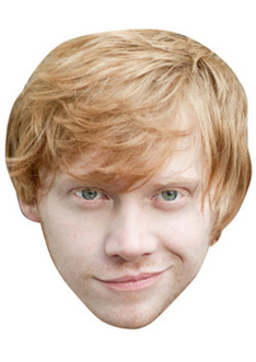 Rupert Grint Face Mask UK | Fancy Dress Party Mask | Celebrity Party Mask