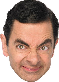 Rowan Atkinson Tv Star Face Mask UK | Fancy Dress Party Mask | Funny ...