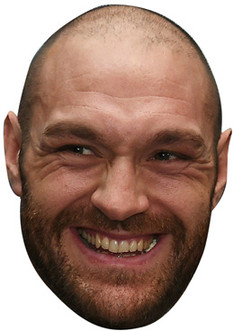 Smiley Tyson Fury Gypsie King Boxer celebrity Party Face Fancy Dress ...