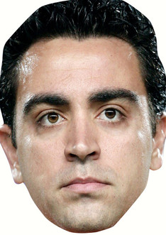 Xavi celebrity party face fancy dress - Celebrity-Facemasks.com