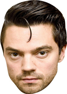 Dominic cooper celebrity party face fancy dress - Celebrity-Facemasks.com