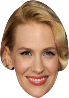 January Jones Tv Stars celebrity Party Face Fancy Dress - Celebrity ...