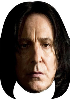 Snape celebrity Party Face Fancy Dress - Celebrity-Facemasks.com