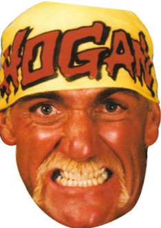 Hulk hogan sports celebrity party face fancy dress - Celebrity ...