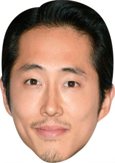 Steven yeun celebrity party celebrity party face fancy dress ...