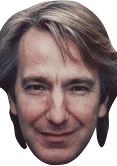 Alan rickman young tv movie star celebrity party face fancy dress ...