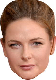 Rebecca ferguson tv movie star celebrity party face fancy dress ...