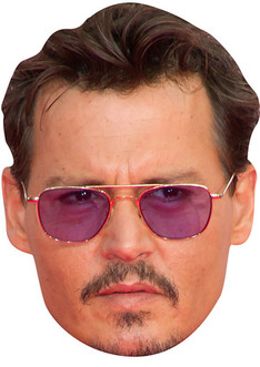 JOHNNY DEPP MASK JB Actor Movie Tv Celebrity Face Mask - Celebrity ...