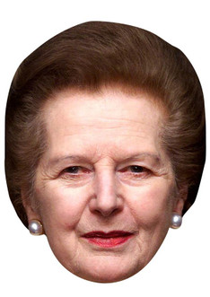 MARGARET THATCHER JB - TV Star Fancy Dress Cardboard Celebrity Face ...