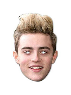 JOHN JEDWARD JB - Music Star Fancy Dress Cardboard Celebrity Face Mask ...