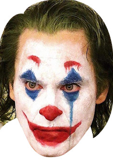 Joker actor movie celebrity Party Face Fancy Dress - Celebrity ...
