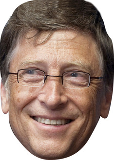 Bill Gates celebrity face mask Fancy Dress Face Mask 2021s - Celebrity ...