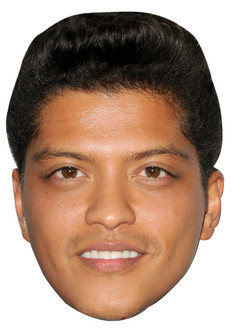 Bruno Mars celebrity face mask Fancy Dress Face Mask 2021 - Celebrity ...