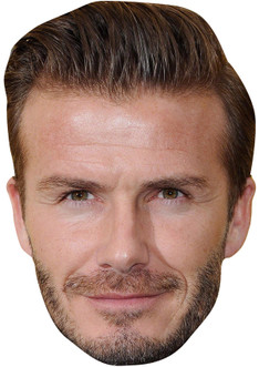 David Beckham celebrity face mask Fancy Dress Face Mask 2021 ...