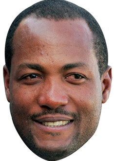 Brian Lara Cricket celebrity face mask Fancy Dress Face Mask 2021 ...