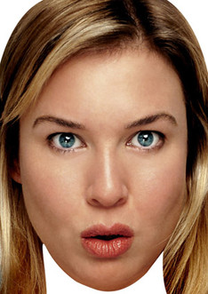 Bridget Jones Renee Zellwegger Face Mask UK | Fancy Dress Party Mask ...