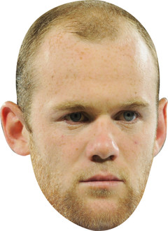 Wayne rooney football celebrity face mask Fancy Dress Face Mask 2021 ...