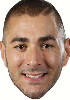 Benzema celebrity face mask Fancy Dress Face Mask 2021 - Celebrity ...