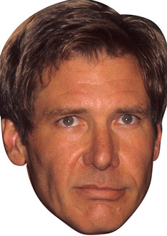 Harrison Ford Celebrity Face Fancy Dress Face Mask 2021 - Celebrity ...