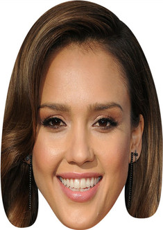 Jessica Alba Tv Stars celebrity face mask Fancy Dress Face Mask 2021 ...