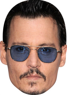 Johnny Depp Tv Stars celebrity face mask Fancy Dress Face Mask 2021 ...