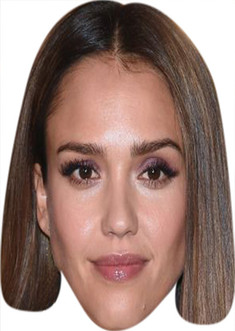 Jessica Alba celebrity face mask Fancy Dress Face Mask 2021 Fancy Dress ...