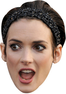 Winona Ryder celebrity face mask Fancy Dress Face Mask 2021 - Celebrity ...