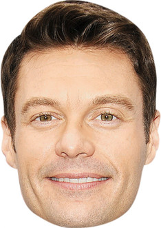Ryan Seacrest MH Music celebrity face mask Fancy Dress Face Mask 2021 ...