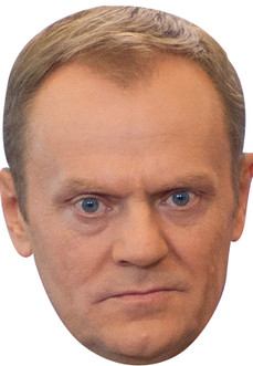 Donald tusk CARDBOARD celebrity face masks. Fancy dress masks ...