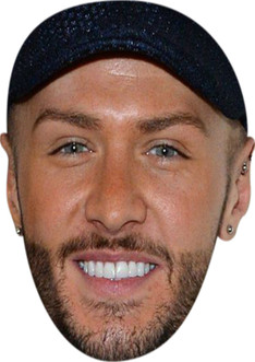 Kyle christie CARDBOARD celebrity face masks. Fancy dress masks ...