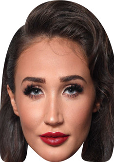 Megan mckenna CARDBOARD celebrity face masks. Fancy dress masks ...