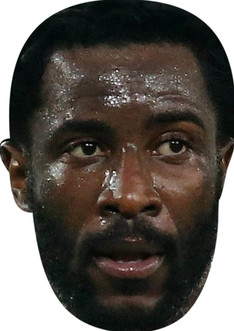 Modou barrow CARDBOARD celebrity face masks. Fancy dress masks ...