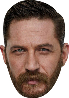 Tom hardy tv movie star celebrity face mask Fancy Dress Face Mask 2021 ...
