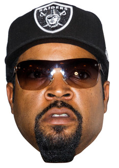 Ice Cube Celebrity Party Face mask Fancy Dress - Celebrity-Facemasks.com