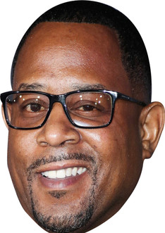 Martin Lawrence 2 Bad Boys celebrity Fancy Dress Cardboard face mask ...