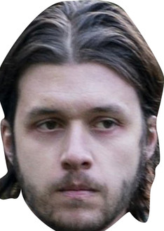 Sean Netflix MAID Celebrity Fancy Dress Cardboard face mask - Celebrity ...