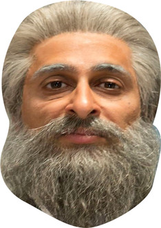 Navid Harrid Still Game Celebrity Fancy Dress Cardboard face mask ...