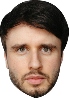 John Scougall The Victim Celebrity Fancy Dress Cardboard face mask ...