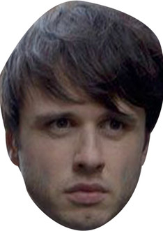 Tom Carpenter The Victim Celebrity Fancy Dress Cardboard face mask ...