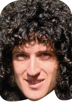 Brian May Queen Music Star celebrity Party Face Fancy Dress - Celebrity ...