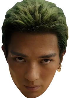 Mackenyu Roronoa Zoro One Piece Netflix Face Mask UK | Fancy Dress ...