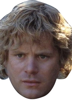 Samwise Gamgee - LOTR Celebrity party face fancy dress Cardboard mask ...